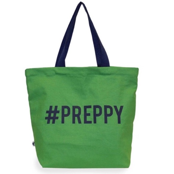 sloane ranger | Bags | Preppy Canvas Tote Bag | Poshmark